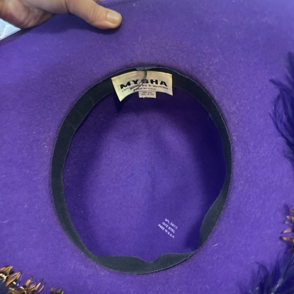 Vintage | Accessories | Vintage Red Hat Society Grandma Church Lady ...